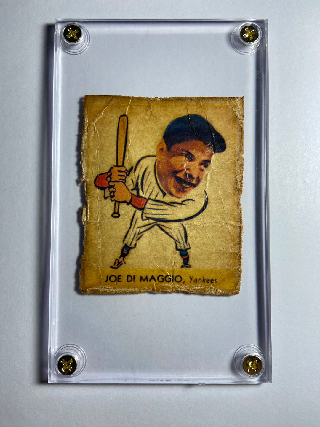 Joe Dimaggio Baseball Card - Etsy Canada