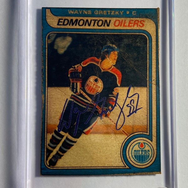 Wayne Gretzky Rookie Card - Etsy