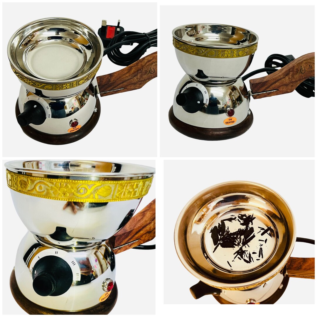 Electric Jumbo Cup Incense Burner Automatic ON/OFF Thermostat ...
