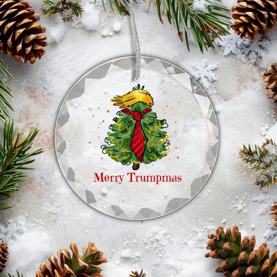 President Donald Trump 45 47 Merry Trumpmas Political Humor Classic ...