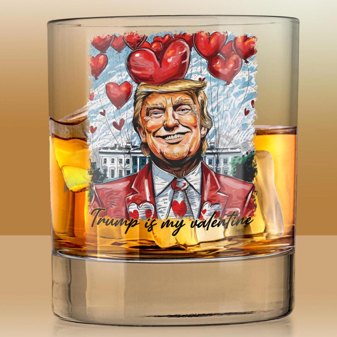 Donald Trump 45th & 47th President of the United States Whiskey Tumbler ...