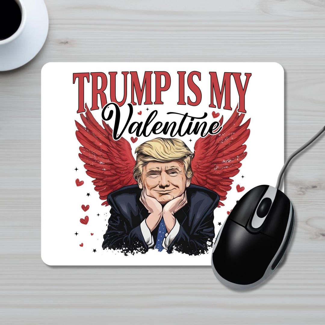 Political Humor President Donald Trump 45 47 Mousepad Gift for MAGA Republicans Patriots Gag ...