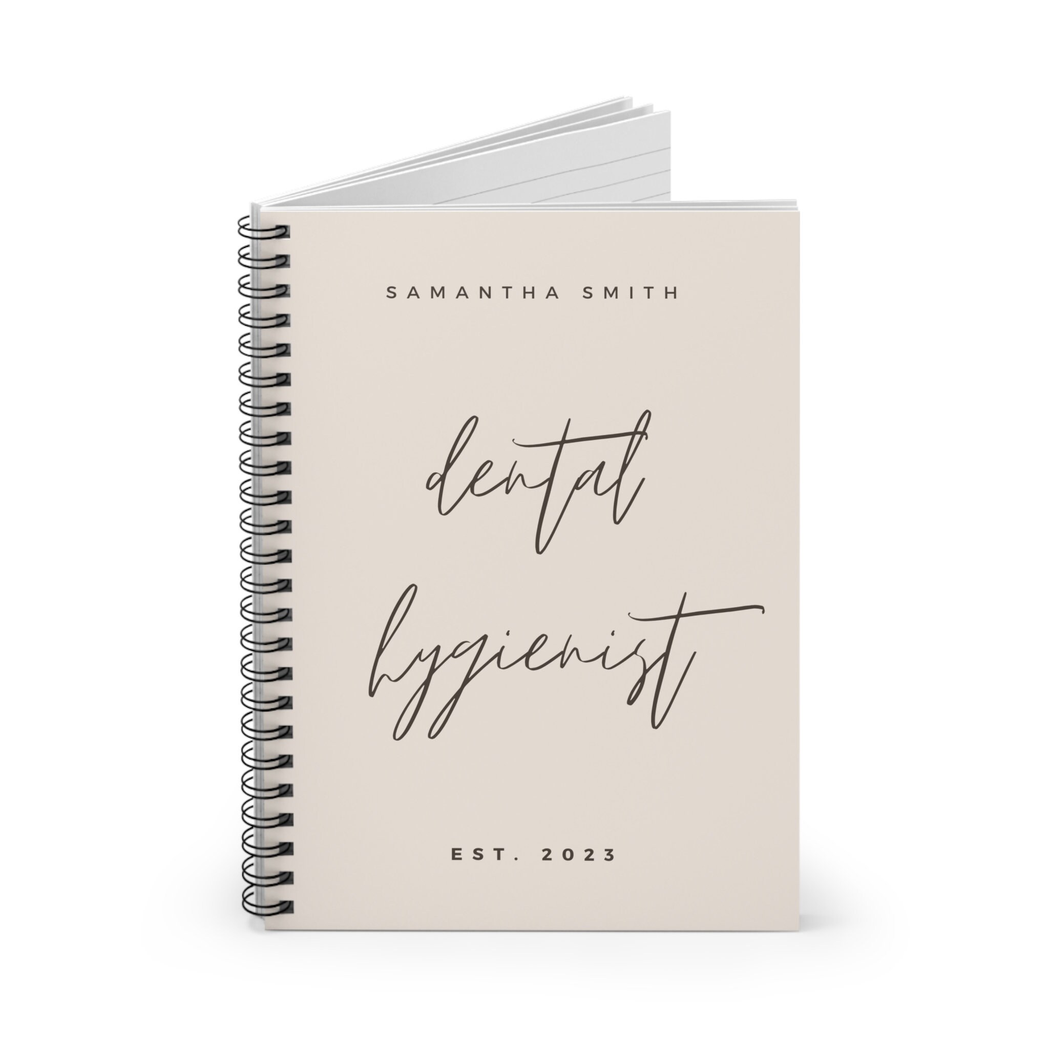 Personalized Dental Hygienist Notebook, Dental Hygienist Notebook ...