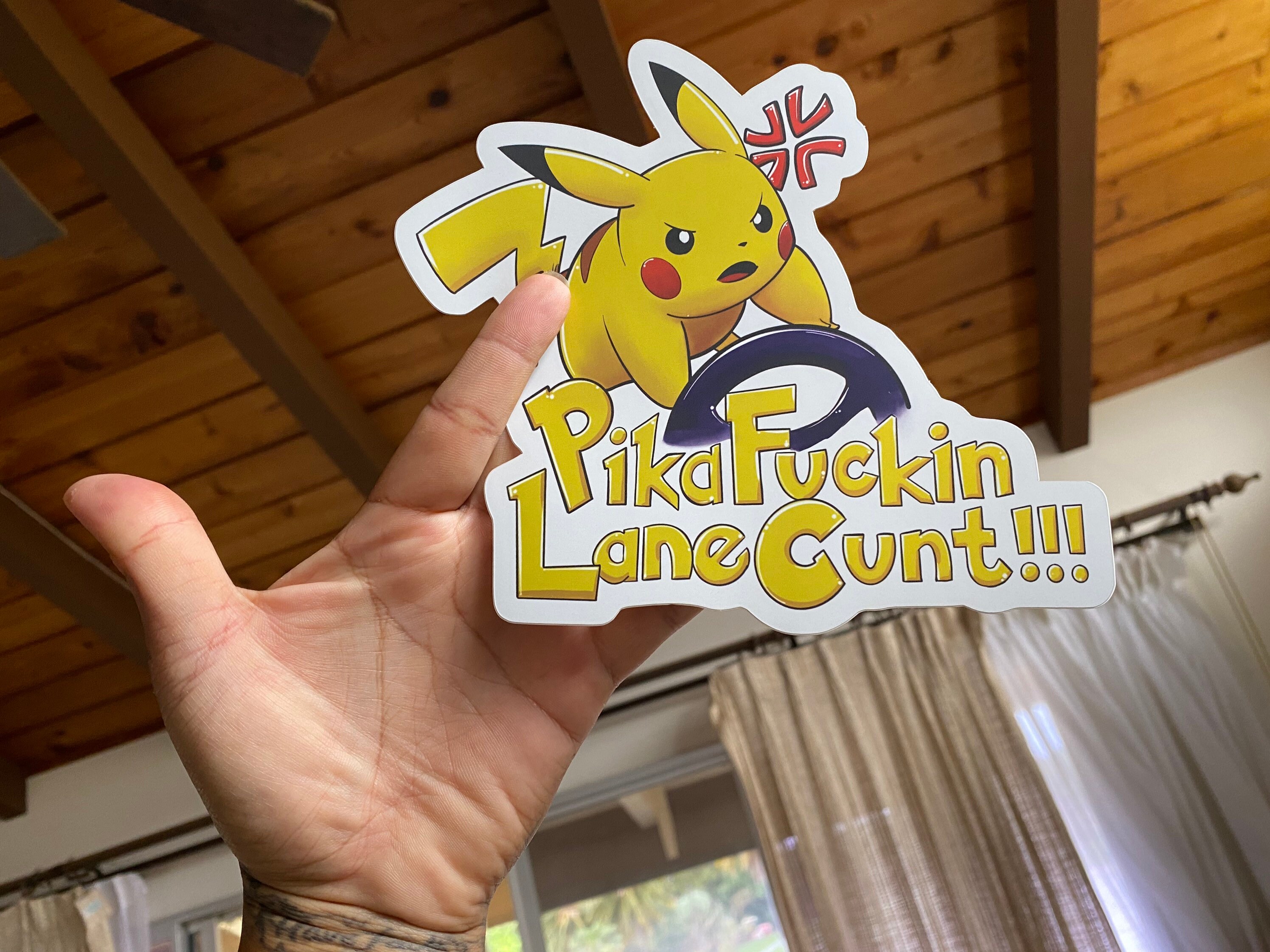 Road Rage Pikachu - Etsy