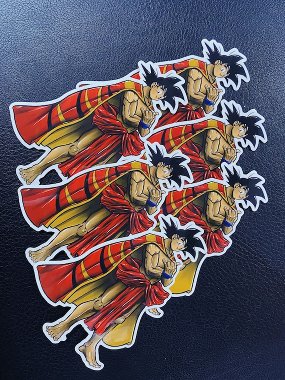 Hawaiian Chief Goku - Etsy