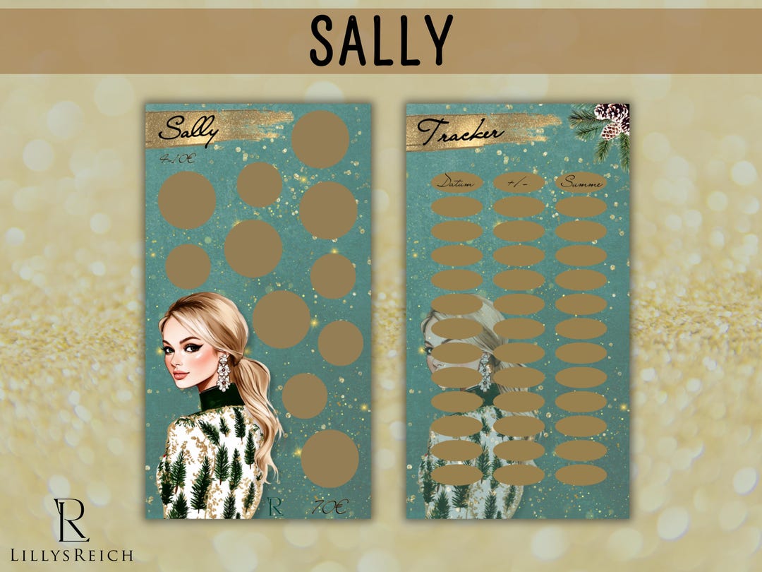 Savings Challenge I Sally I Scratch Challenge L Retro Christmas L ...