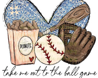 Take Me Out to the Ball Game Banner - Etsy