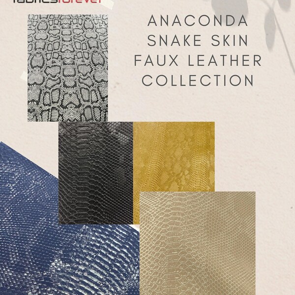 Snake Skin Fabric - Etsy