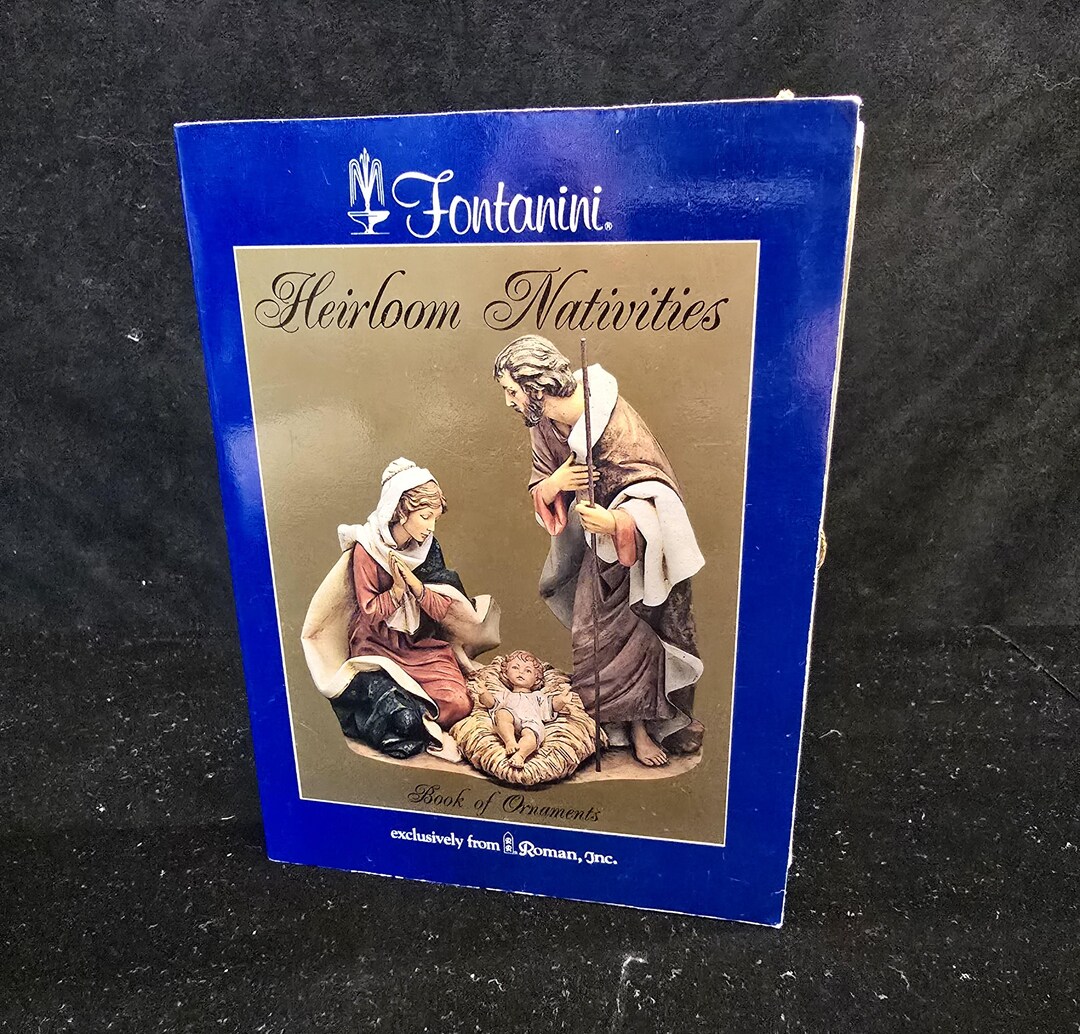 Roman Inc Fontanini Heirloom Nativities Book 5 Cardboard Hard Pressed ...