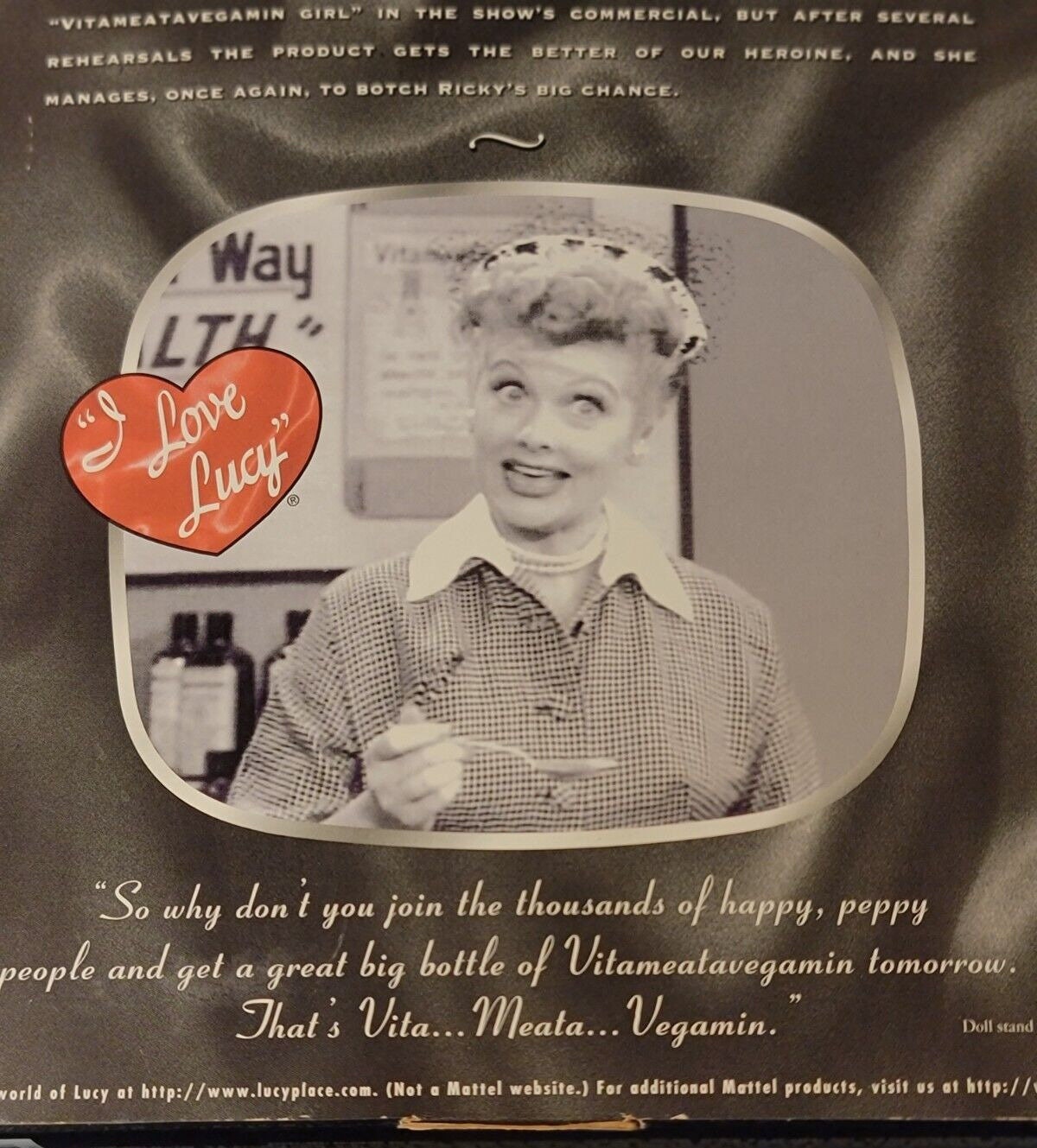 Vintage 1997 I Love Lucy Doll Lucy Does a TV Commercial - Etsy