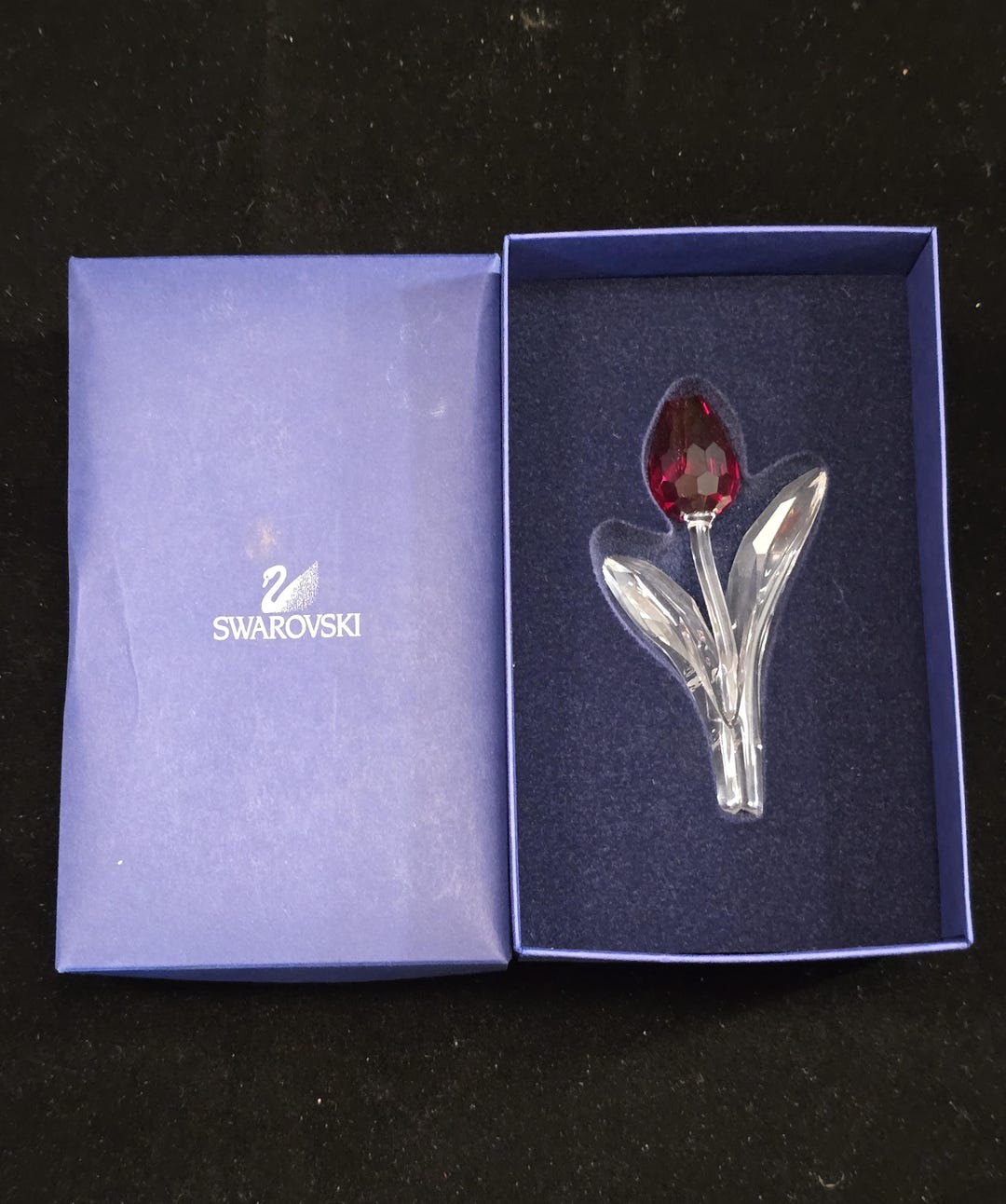 Vintage Swarovski Collectors Society SCS Membership Renewal Tulip, Red ...
