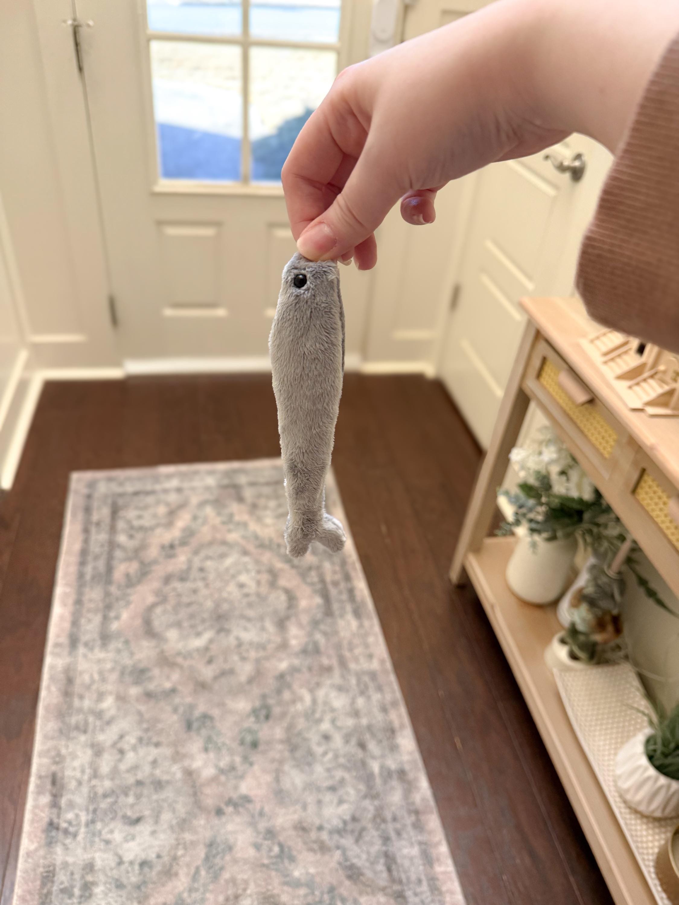 Handmade Sardine Plushie, Cute Fish Plush, Soft Stuffed Sardine Toy ...