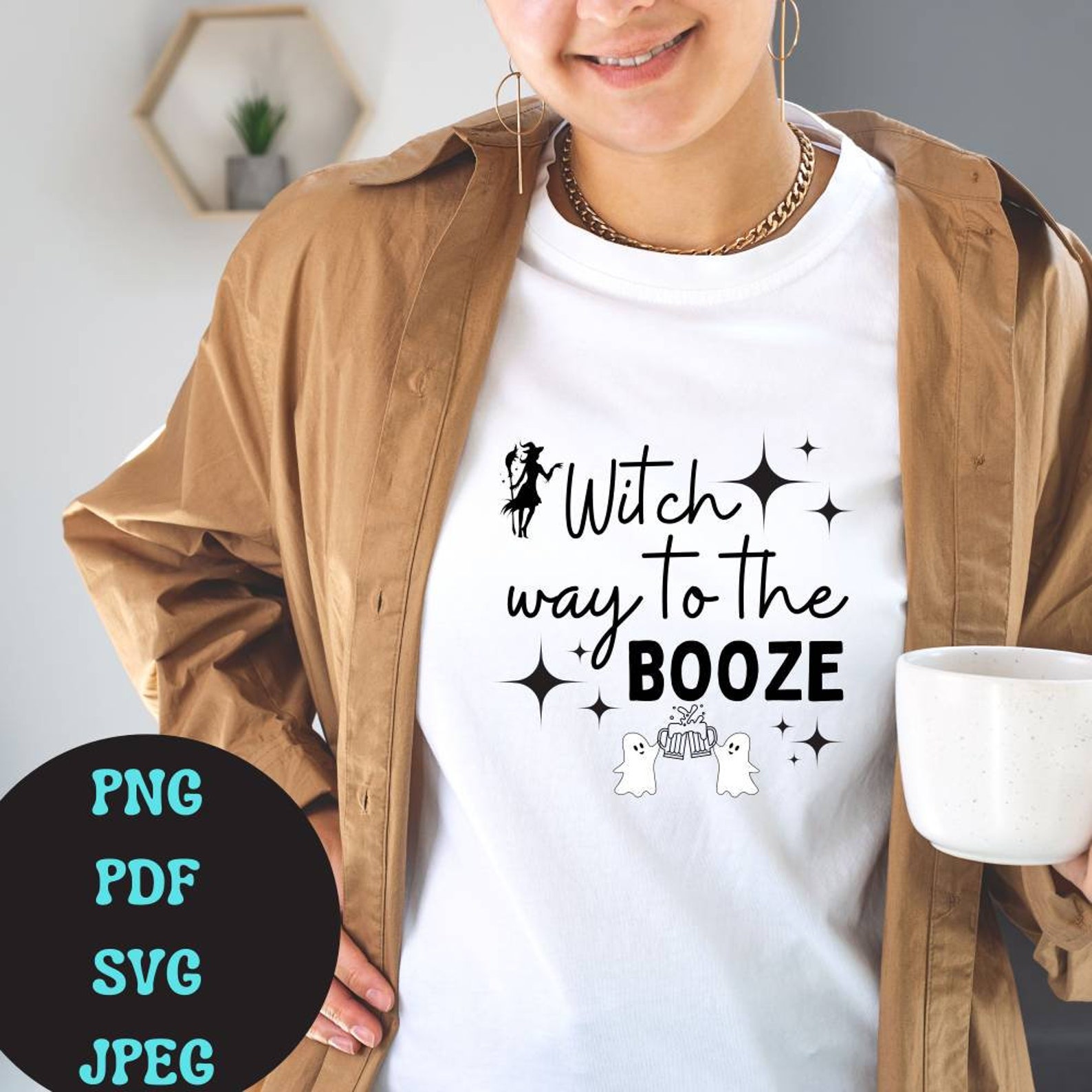 Witch Way to the Booze Svg Funny Halloween Svg Booze Svg - Etsy