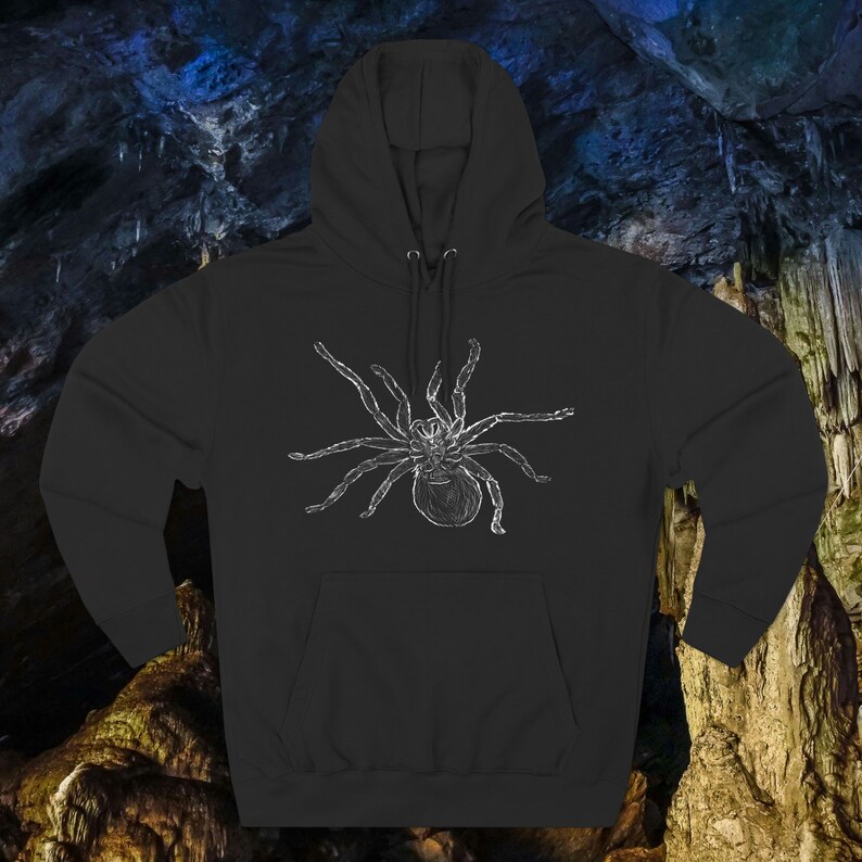 Tarantula Spider Hoodie Unisex, Pet Spider, Spider Clothing, Tarantula ...