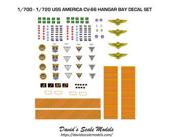 Cv 66 Uss America Model - Etsy