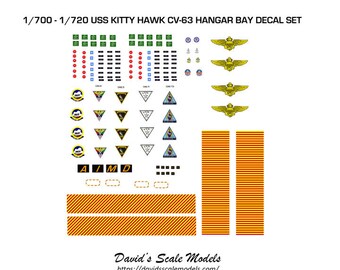Uss Kitty Hawk Decal - Etsy