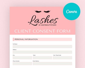 Lash Waiver Form - Etsy