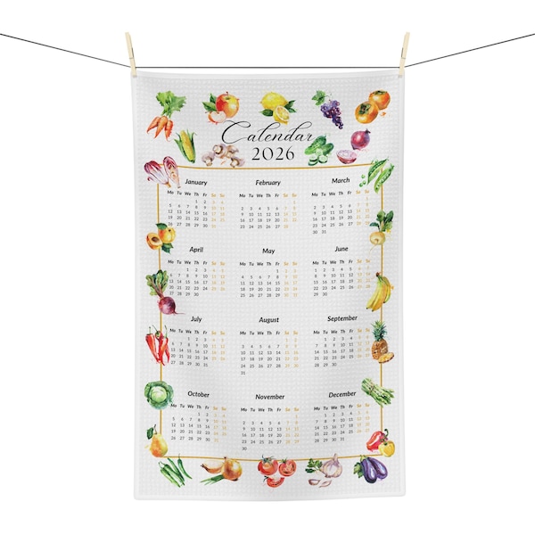2026 Cloth Calendars - Etsy