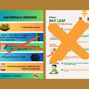 Bay Leaf Wealth Manifestation Ritual Guide (digital Download) - Etsy
