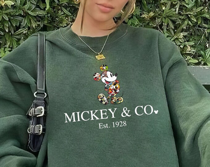 Disney Sweatshirt, Mickey & Co Sweatshirt, Disney Shirts, Unisex ...