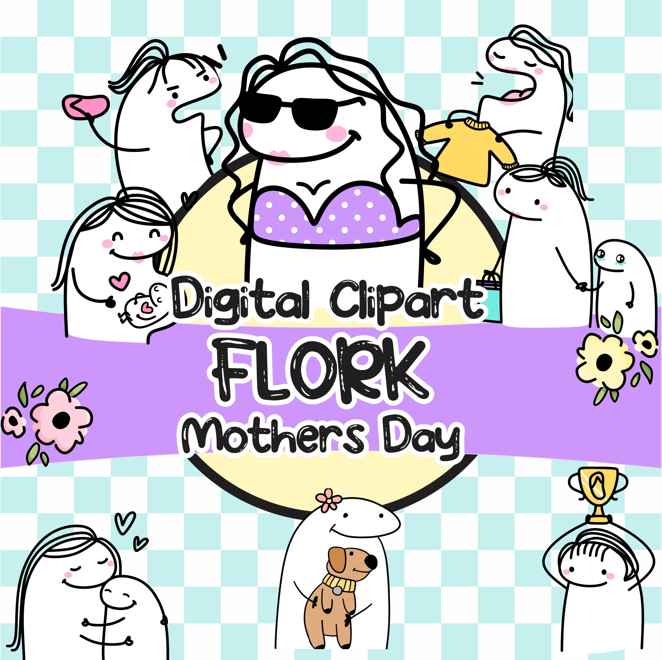 Flork Meme Digital PNG Florkofcows Meme Flork Stickers New, 54% OFF