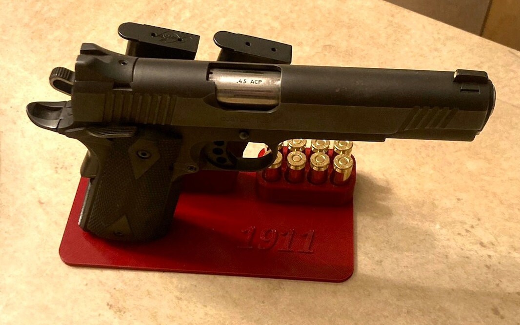 Glock Display Stand W Magazine Holder / 1911 Display Stand W Magazine ...