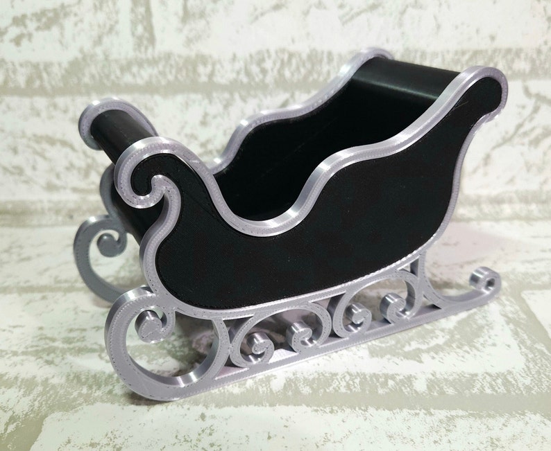 Santa's Sleigh, Christmas Decor - Etsy