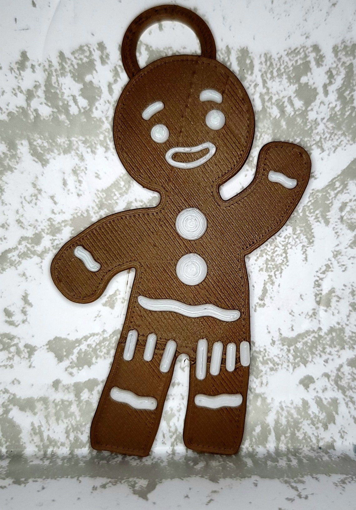 Set of 5 Gingerbread Men Ornaments - Etsy