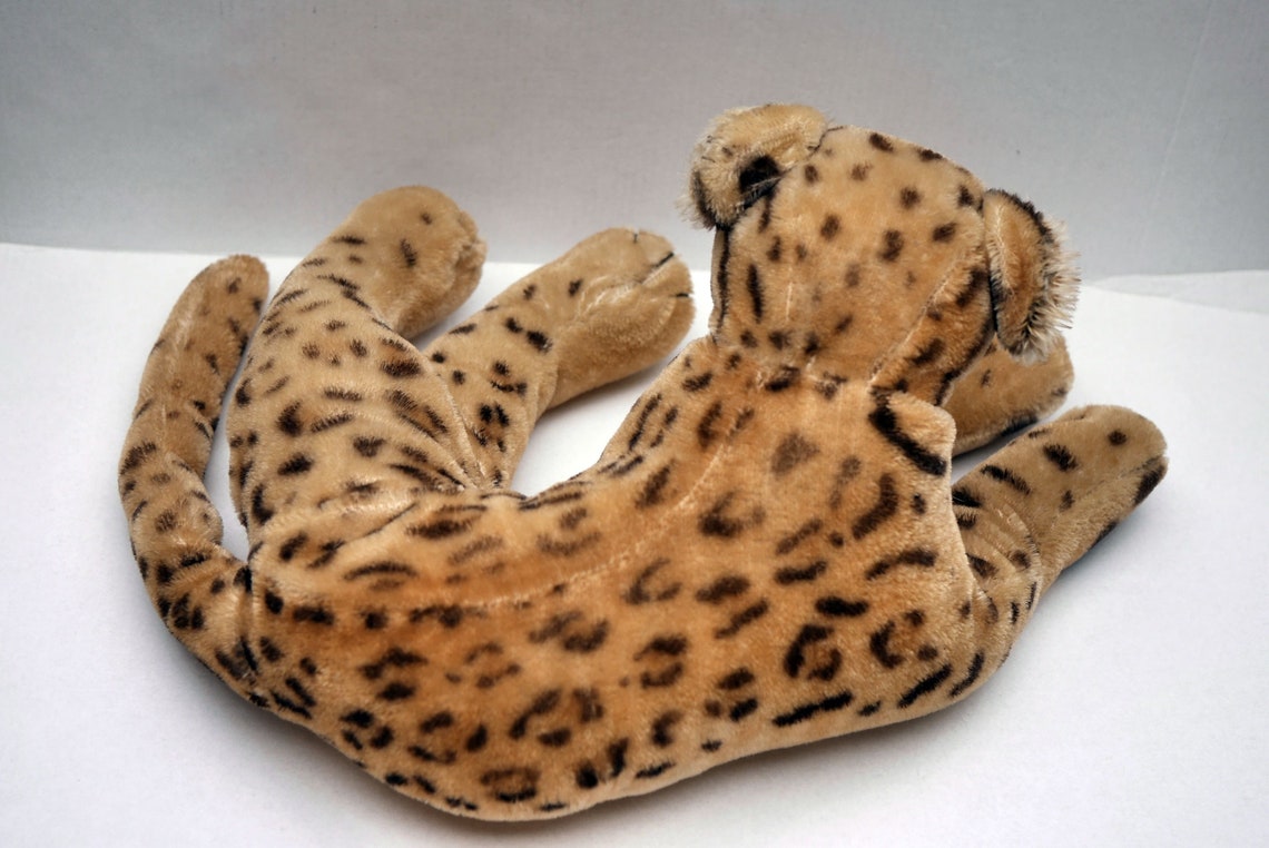 Vintage Steiff Ozelott, Leopard, 2328/00, 1964-67, 34 Cm, With Original Button in Ear, Rare - Etsy