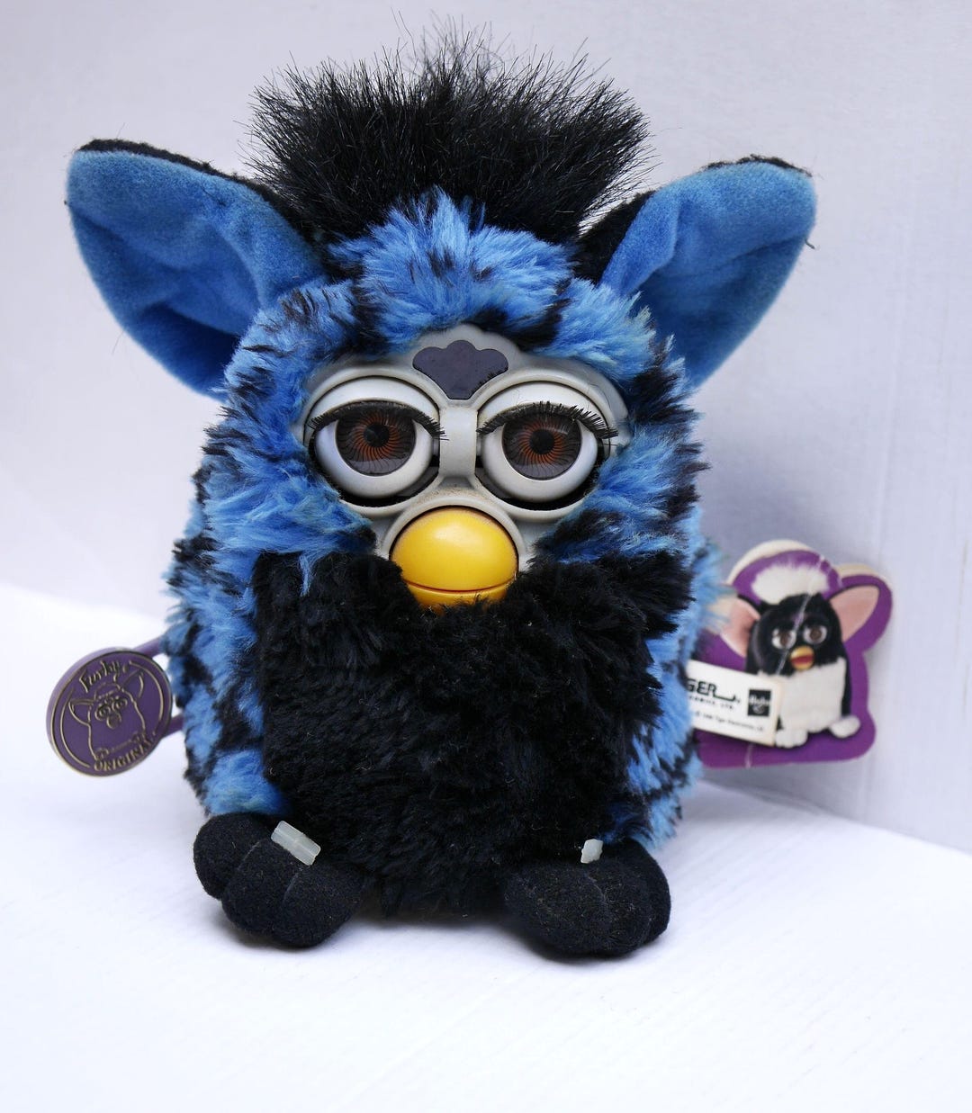 1999 Furby, Blue Turtle, Blue Turtle With All Ids/original Tags, Plush ...