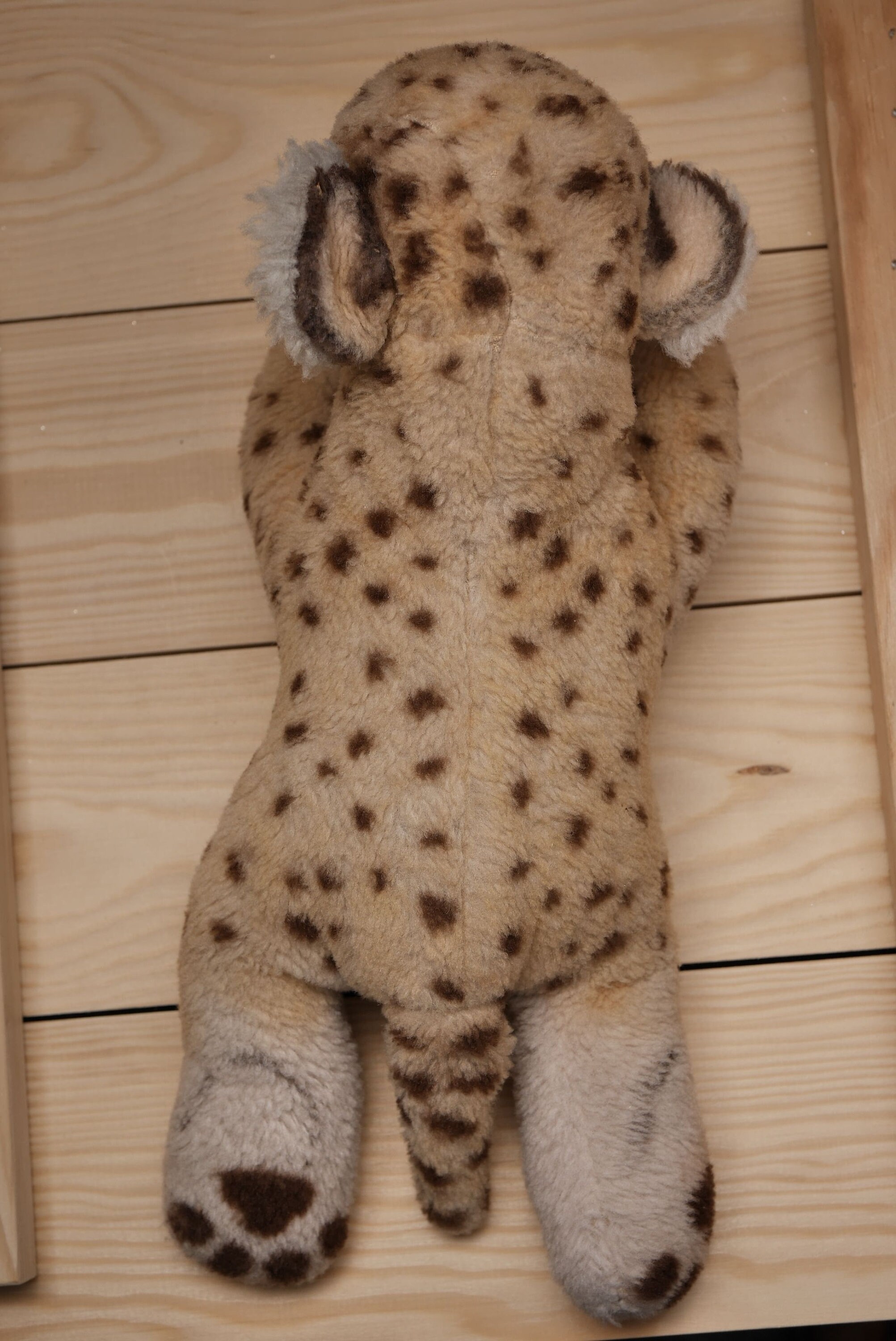Vintage STEIFF Sleepy Leopard Floppy With Rattle, 25 Cm, 1960s With ...