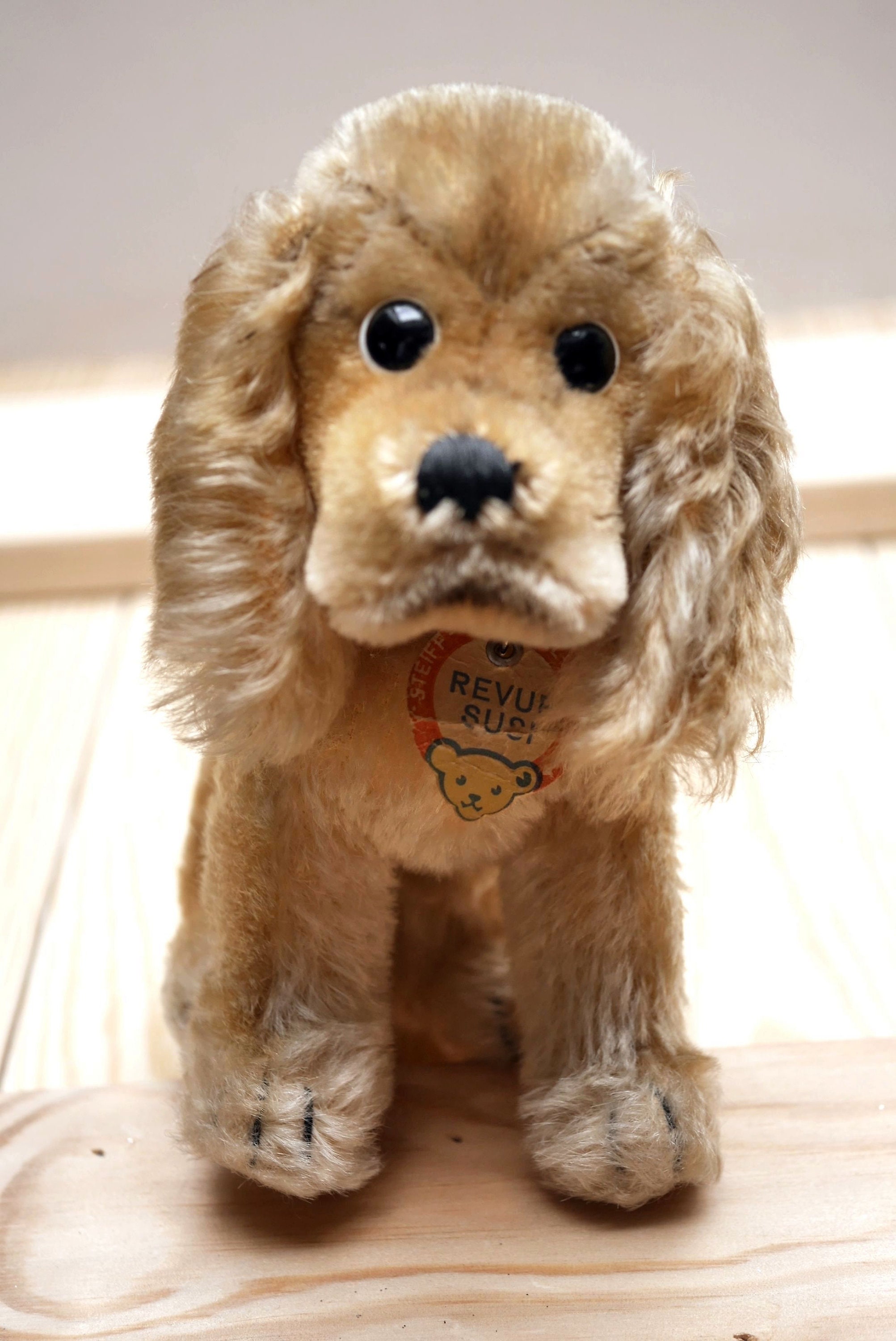Vintage STEIFF Dog REVUE SUSI, 4300/17, With Breast Plate, '60s, 17 Cm ...