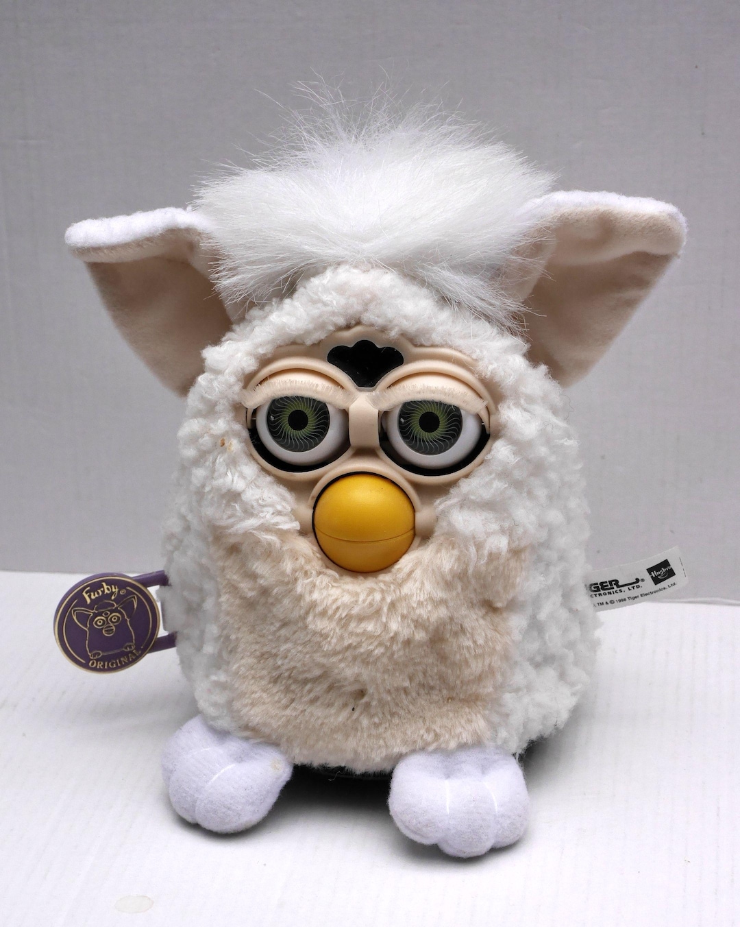 Furby Babies Curly Furby, Curly Sheep Furby, Tiger 1998, Tested, Works ...