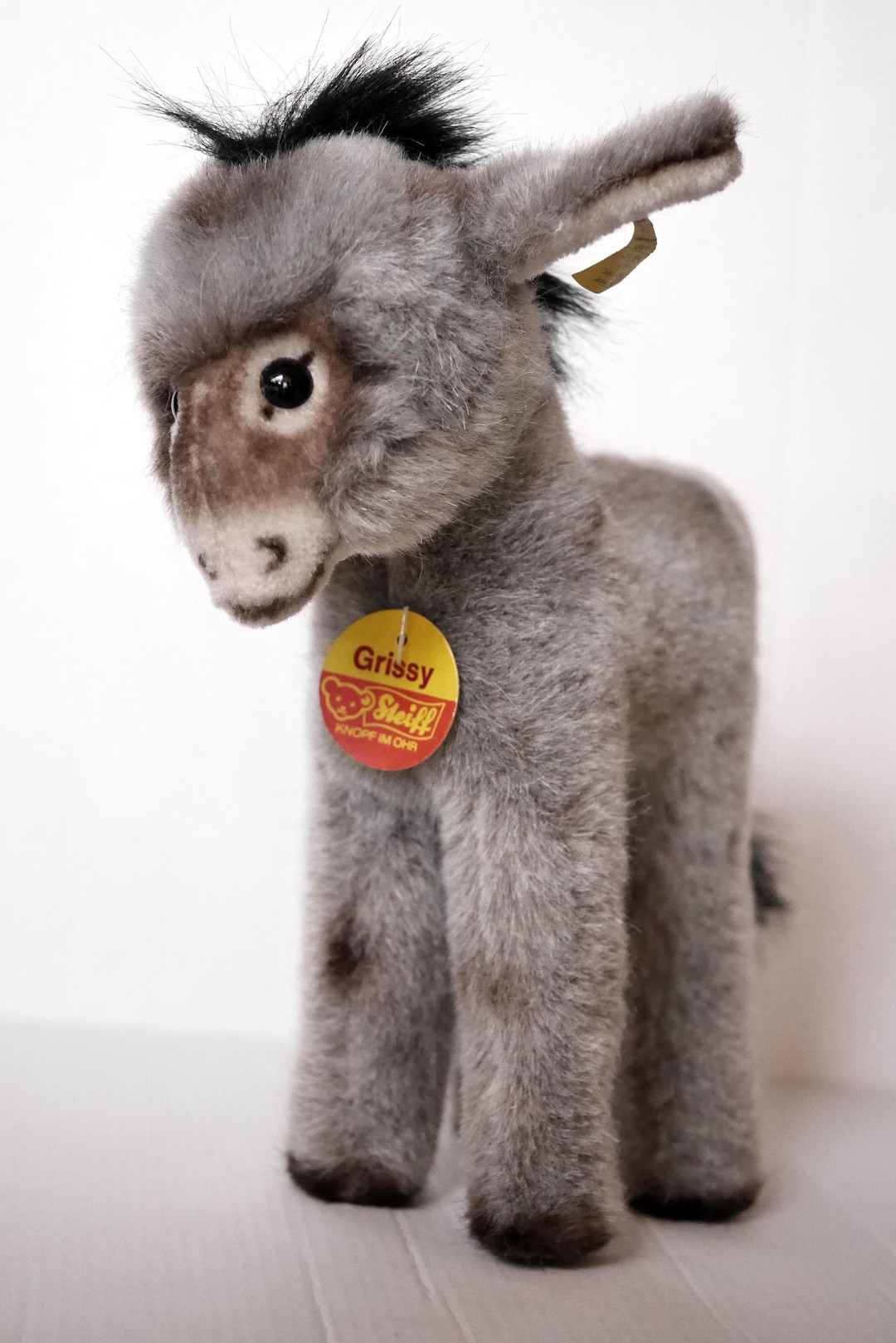 Vintage Steiff Donkey GRISSY, 3605/20, 20 Cm, With All IDS, K/F/S - Etsy
