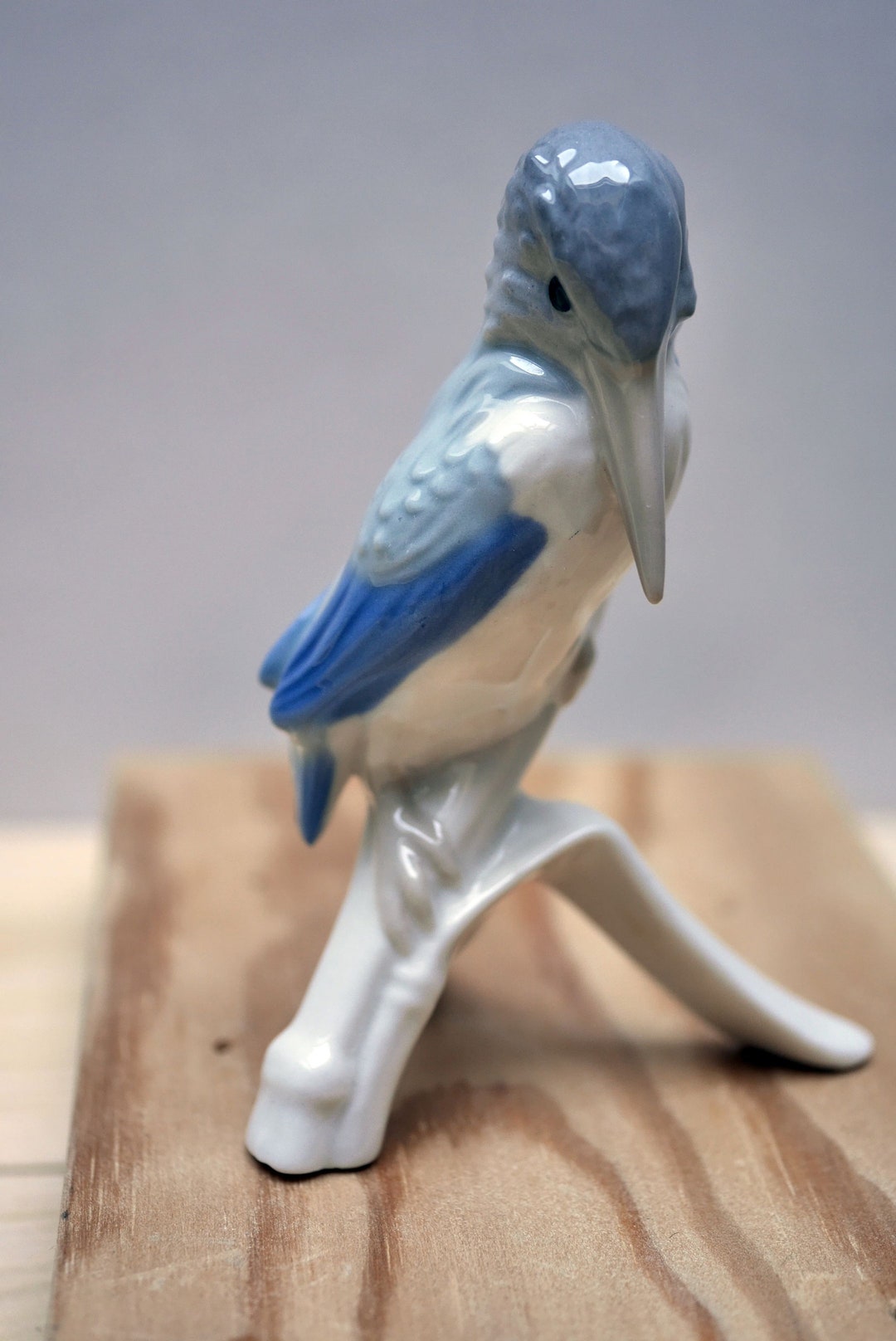 Goebel KINGFISHER, CV58, Porcelain, Bird Figurine, Rare Color Variant ...