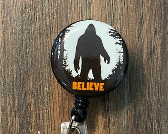 Sasquatch Badge Reel - Etsy