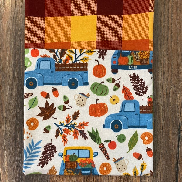 Fall Pillowcase - Etsy