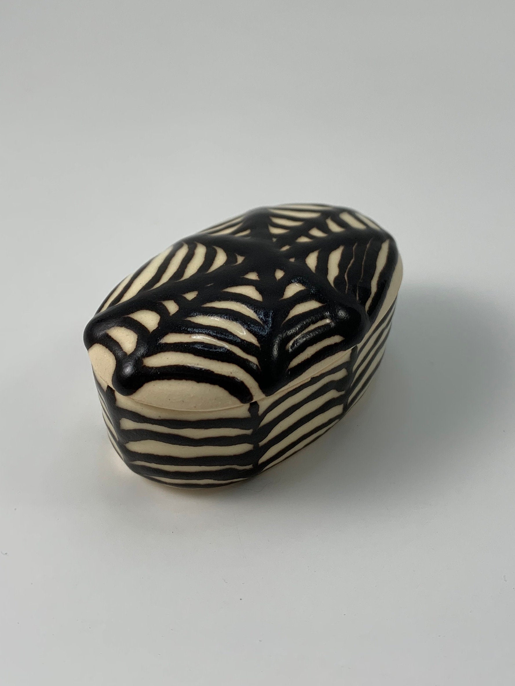 Mini Spider Web Dish, Trinket Jar Container - Etsy