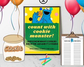 Printable ELMO SESAME Street Birthday, Kids Activity , Birthday FUN ...