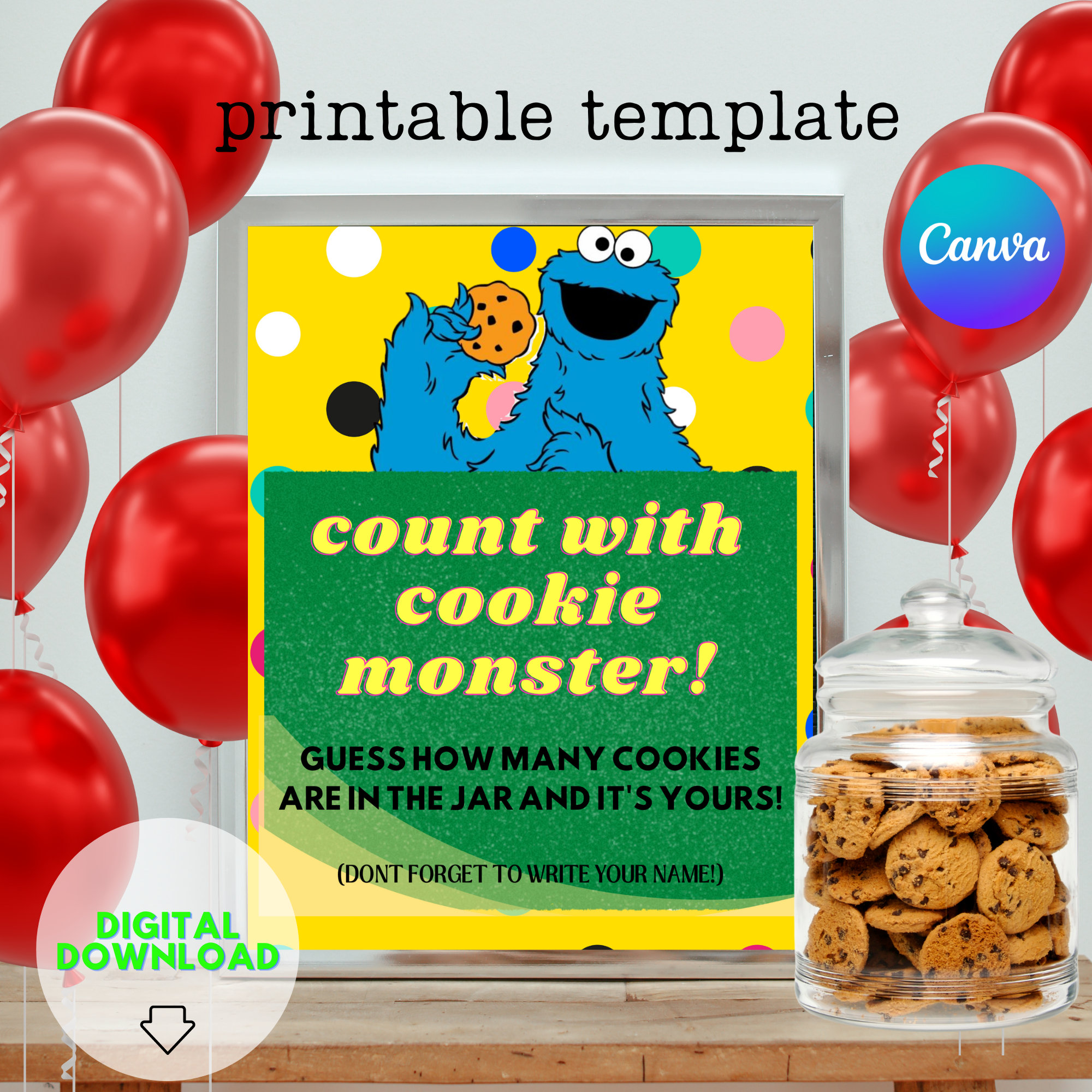 Printable ELMO SESAME Street Birthday Kids Activity - Etsy