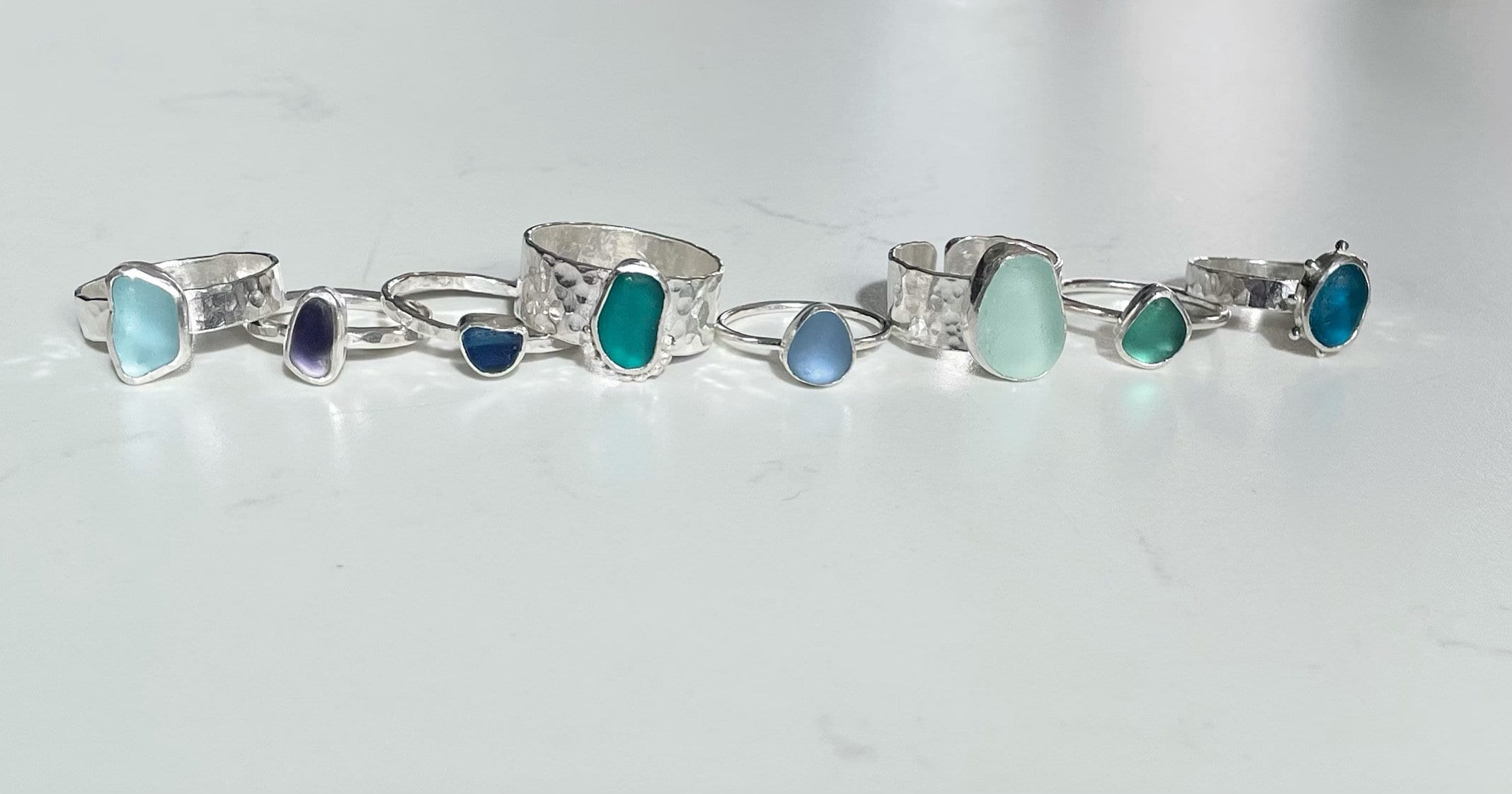 Original Seaglass Ring - Etsy