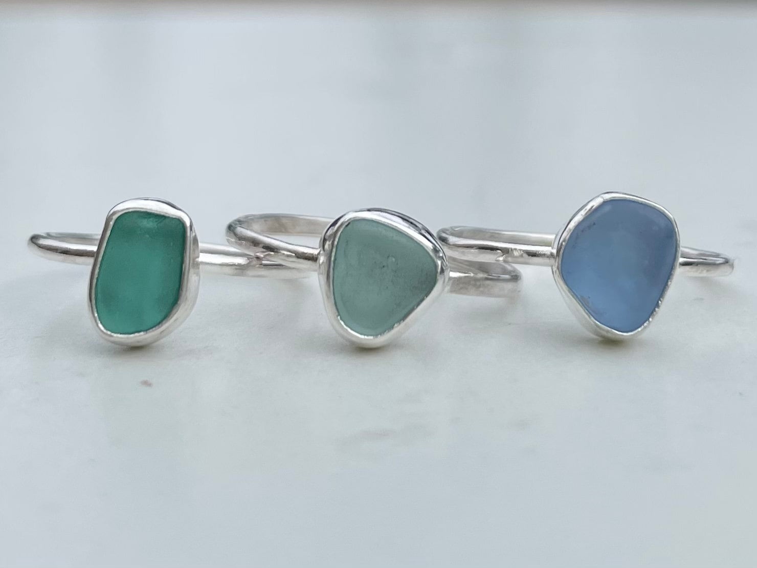 Original Seaglass Ring - Etsy