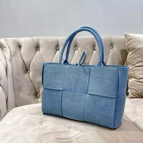 Denim Tote Bag - Etsy