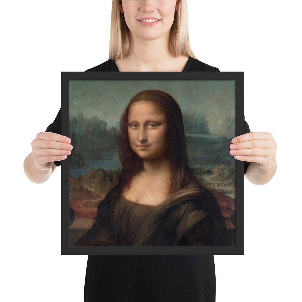 Leonardo Da Vincis Mona Lisa - Etsy