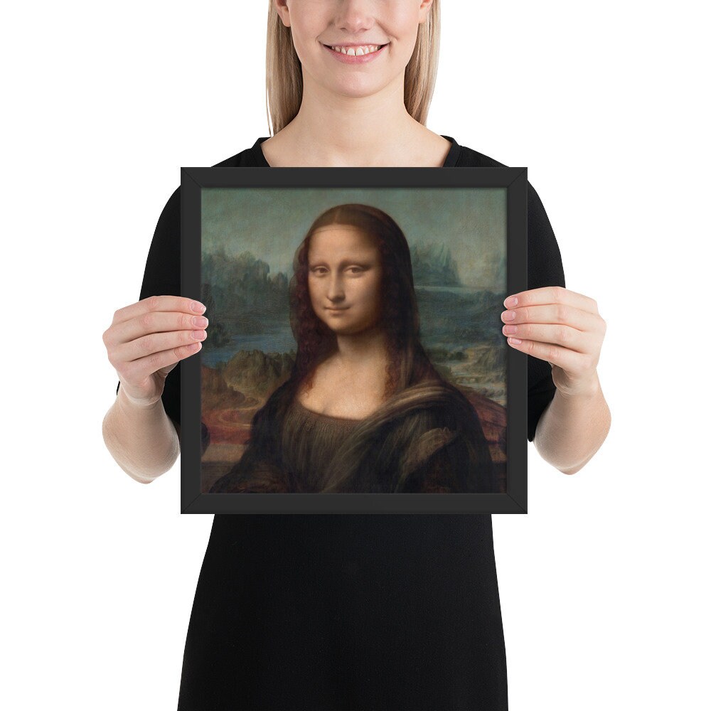 Leonardo Da Vincis Mona Lisa - Etsy