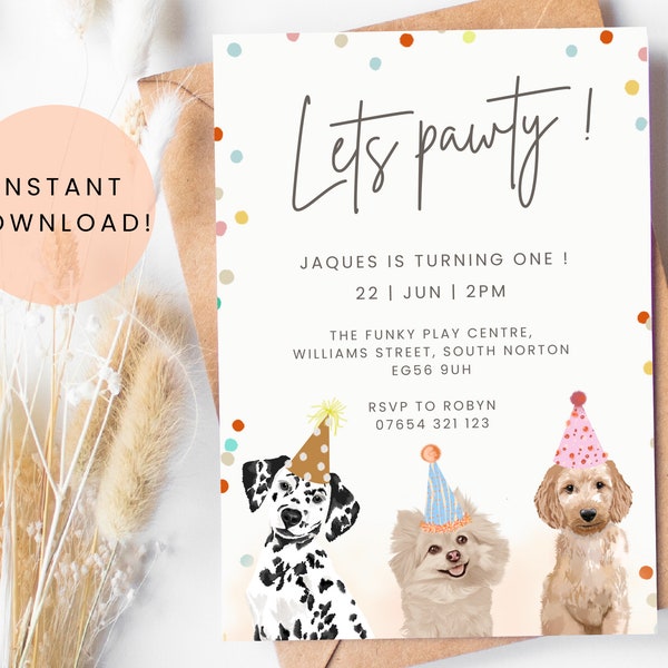 Dog Themed Party - Etsy