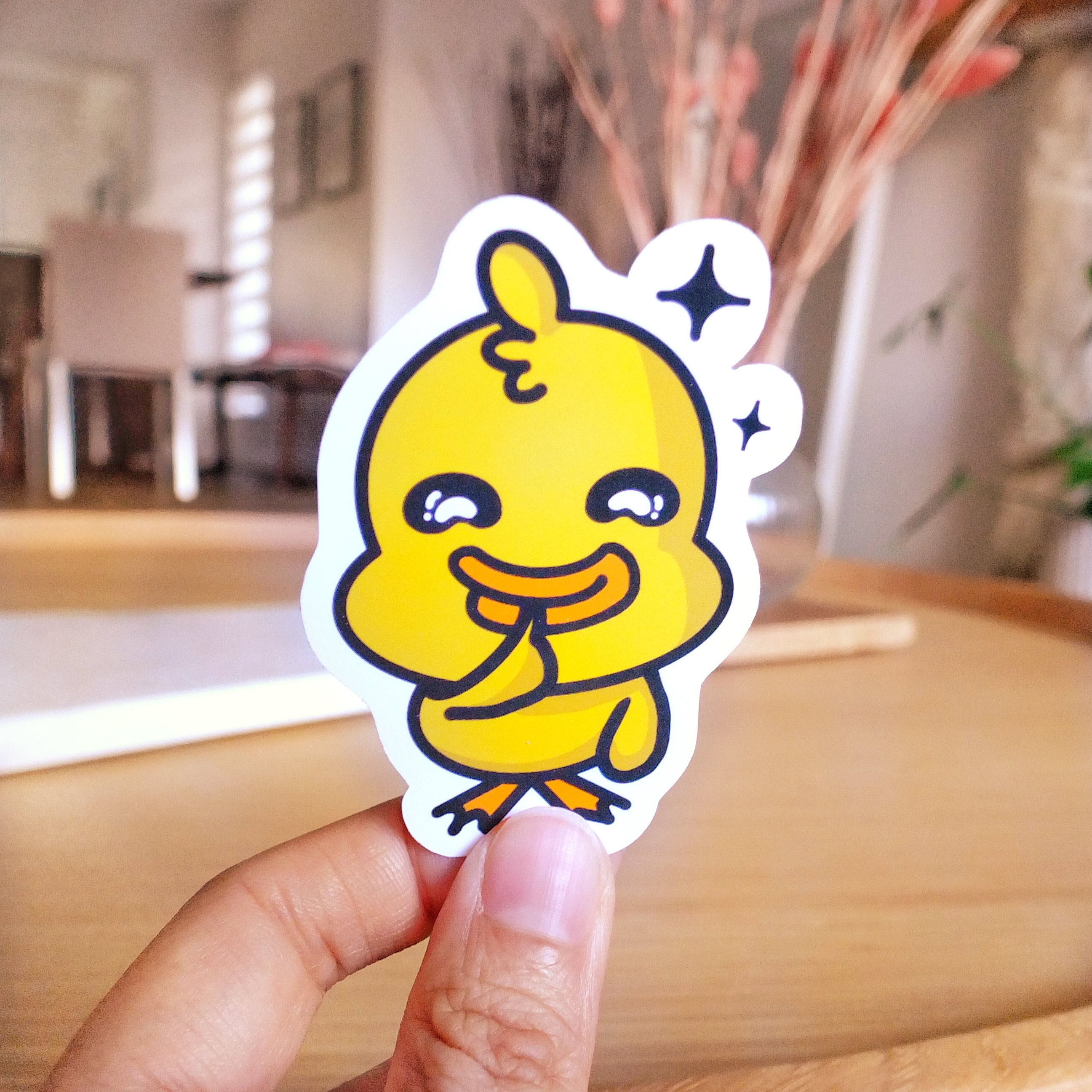 Cute Duck Sticker Packs of 5 || Die Cut Stickers || Handmade - Etsy