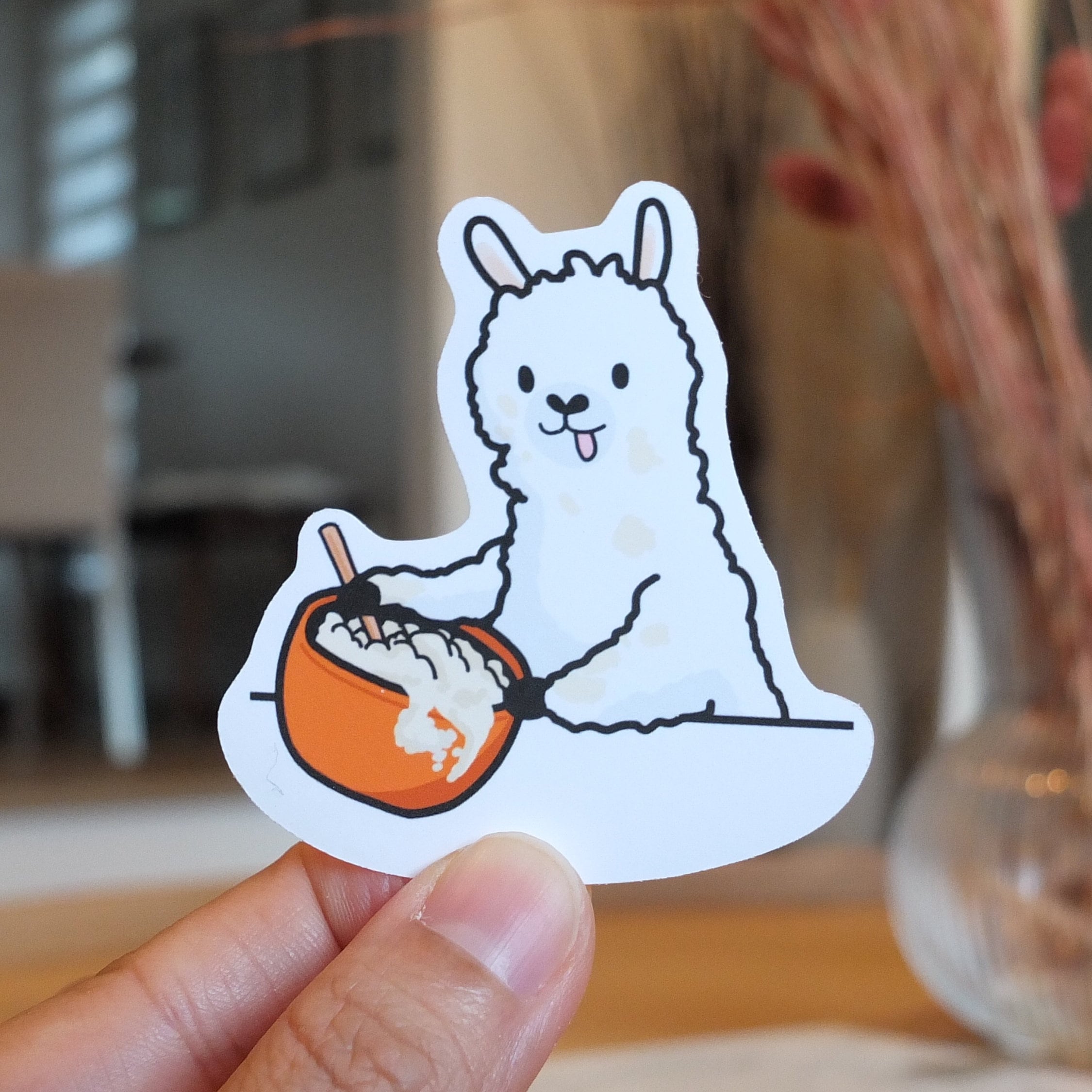 Cute Alpaca Sticker Packs of 5 Die Cut Stickers Handmade - Etsy