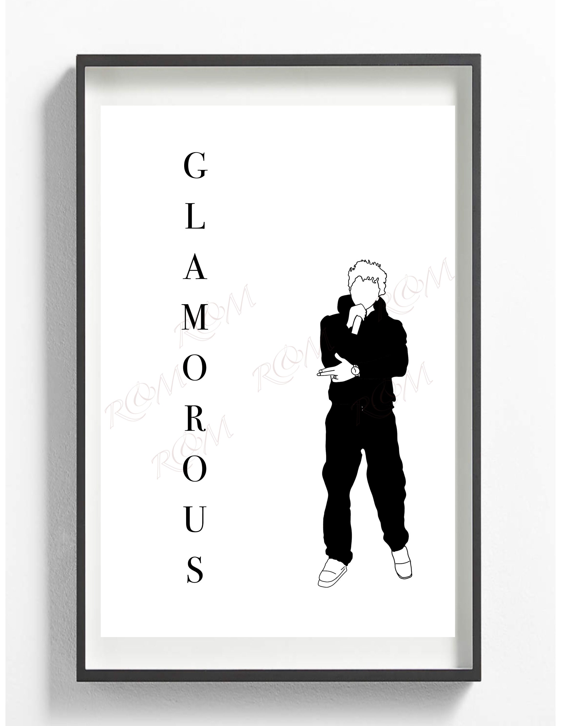 Jack Harlow Glamorous Poster - Etsy