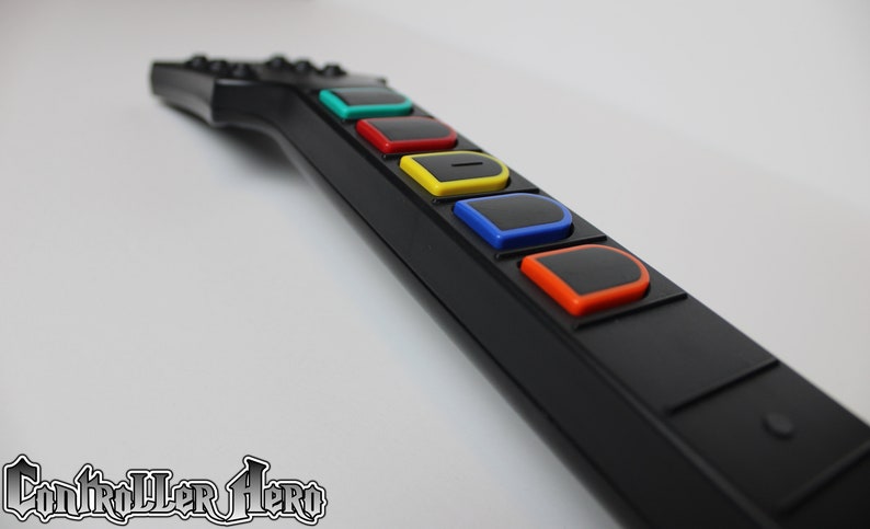 Modded Guitar Hero Controller Les Paul With Mech Frets - Etsy Australia